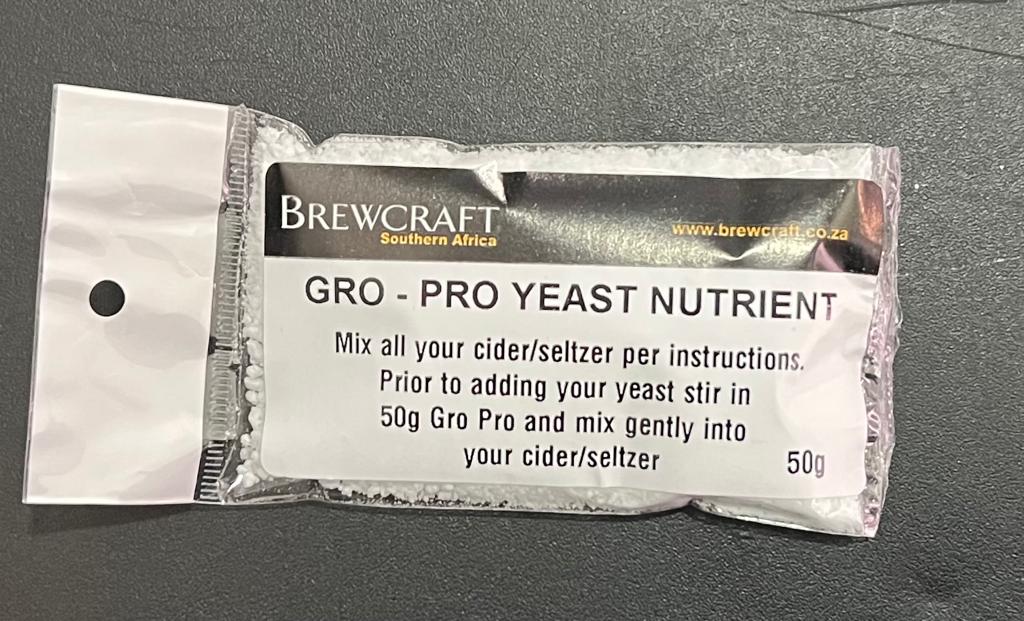 Gro-Pro Yeast Nutrient 50g – Brewcraft