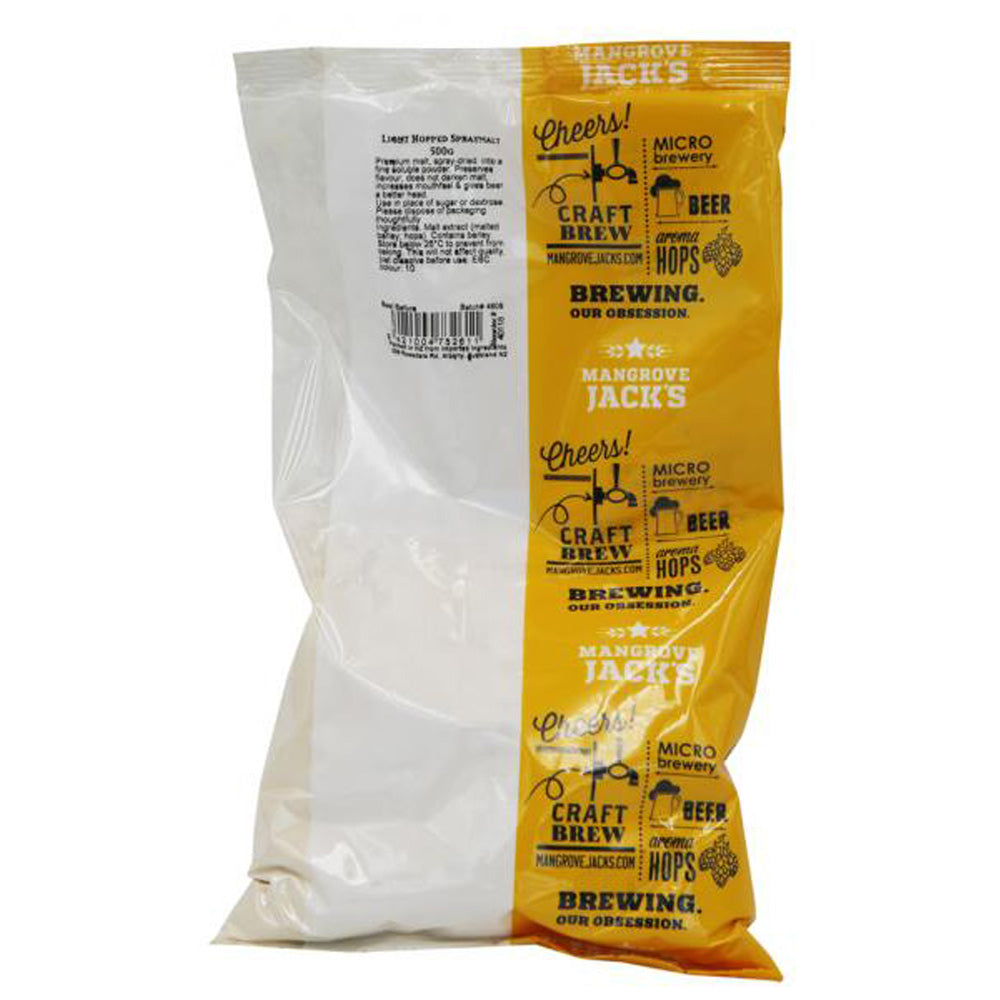Light Hopped Dry Spray Malt - 500g – Brewcraft