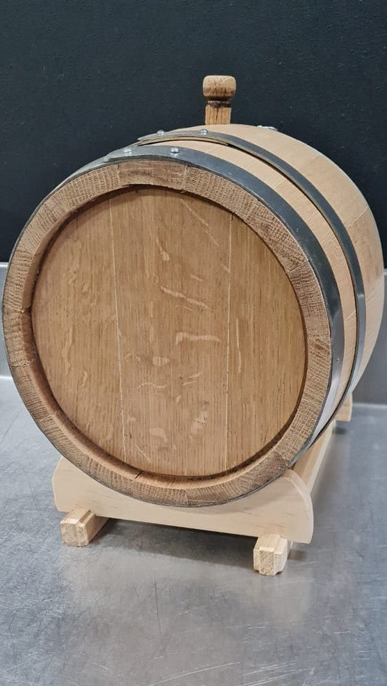 10lt French Oak Cask with Stand & No Tap – Brewcraft